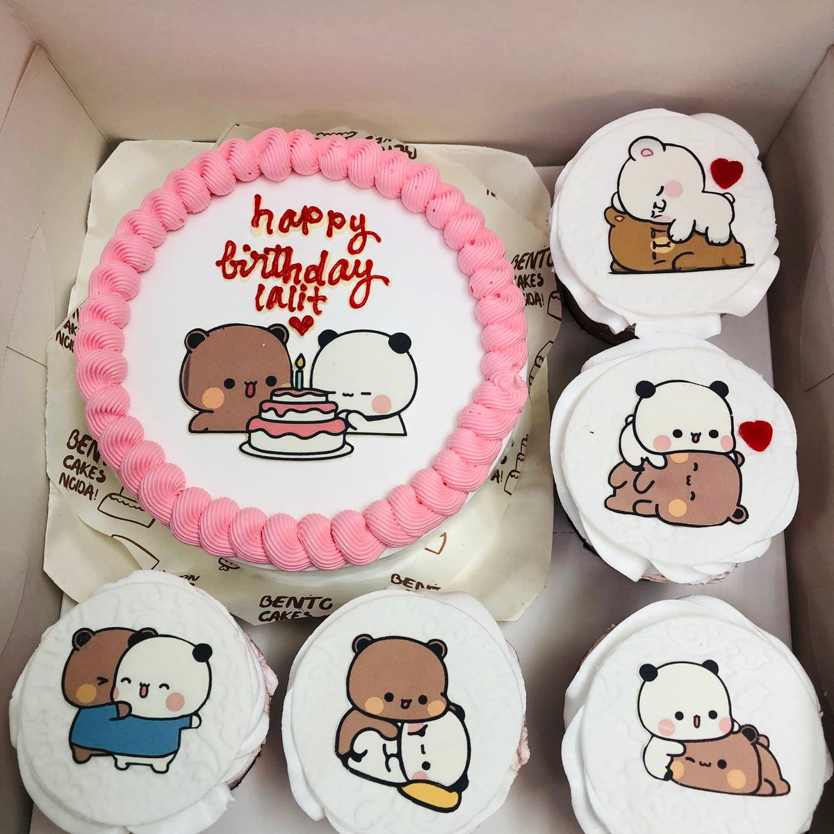 Bubu Dudu Cute Birthday Combo – Bento Cakes Noida