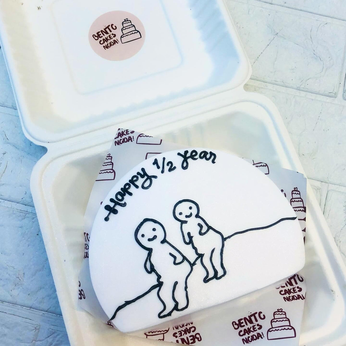 Bare Bears Theme Cake – Bento Cakes Noida