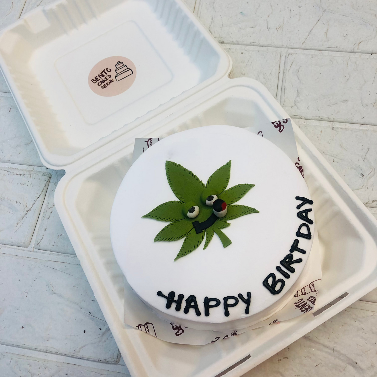 Weed Lover Theme Bento Cake – Bento Cakes Noida