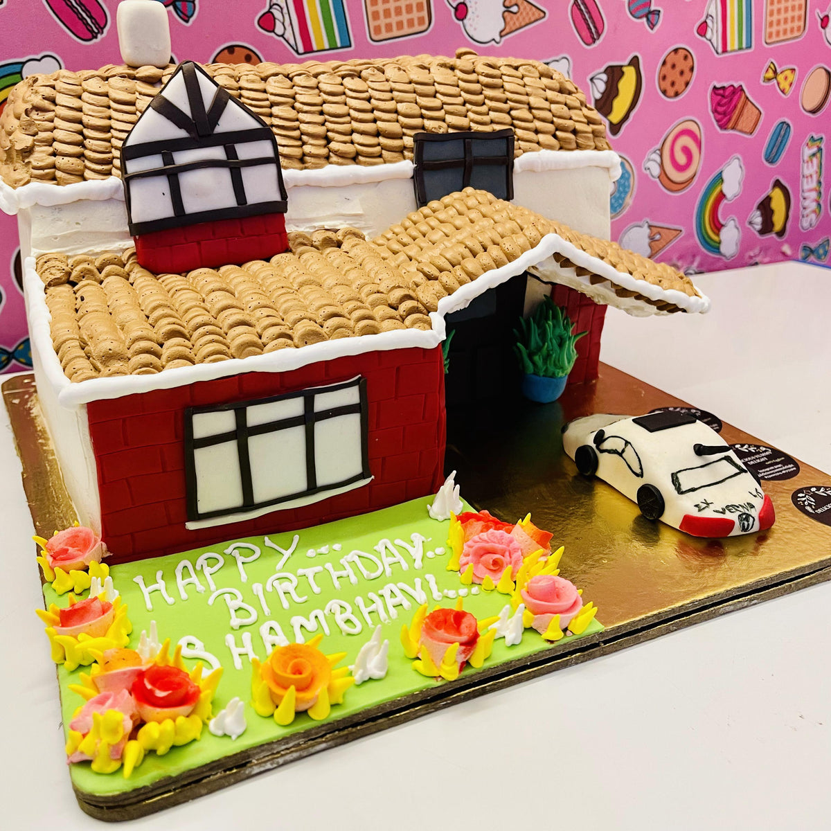 New Home Theme Designer Cake – Bento Cakes Noida