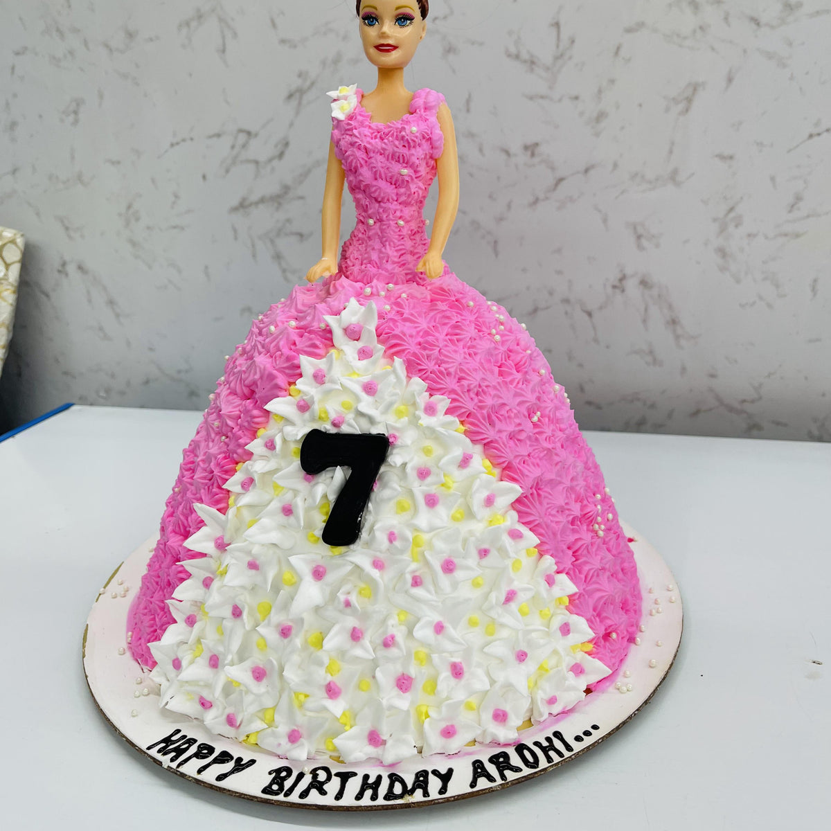 Barbie Doll Cake 6 – Bento Cakes Noida