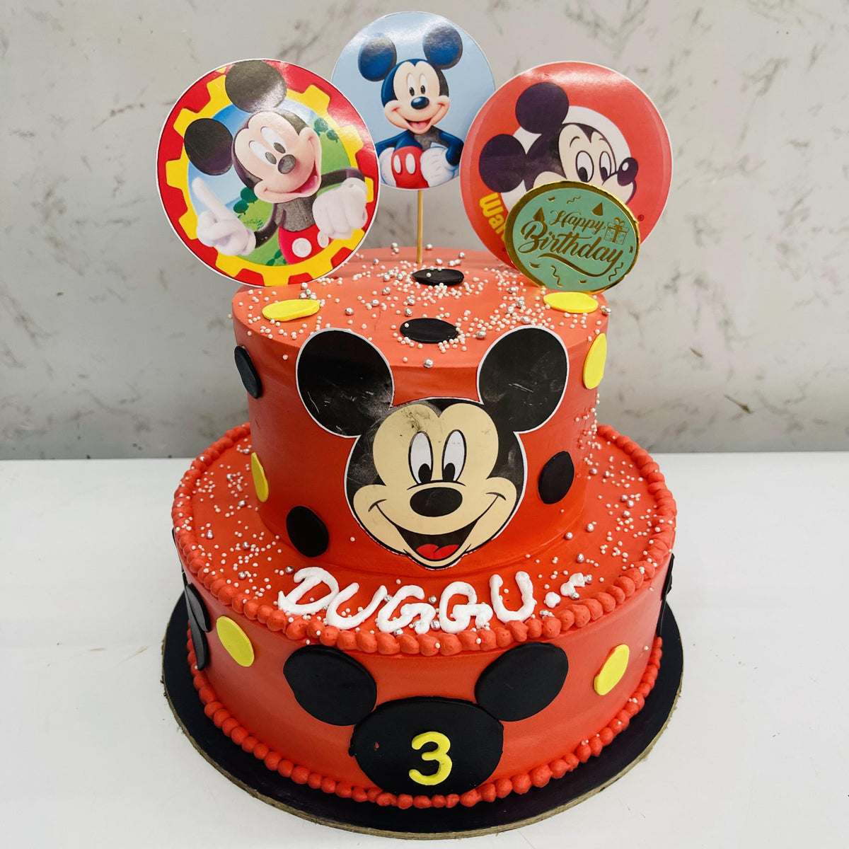 Mickey Mouse Cake – Bento Cakes Noida