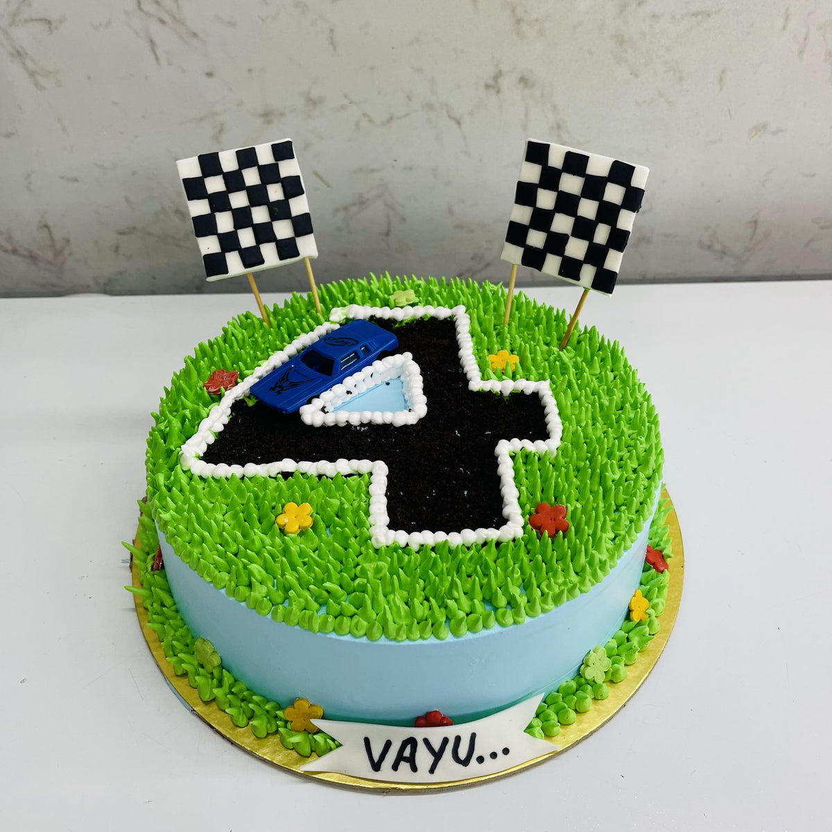 Race Track Cake – Bento Cakes Noida