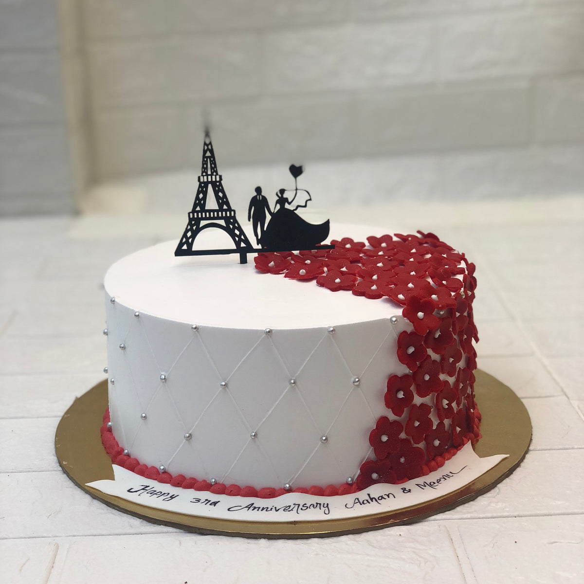 Romantic Proposal Cake – Bento Cakes Noida