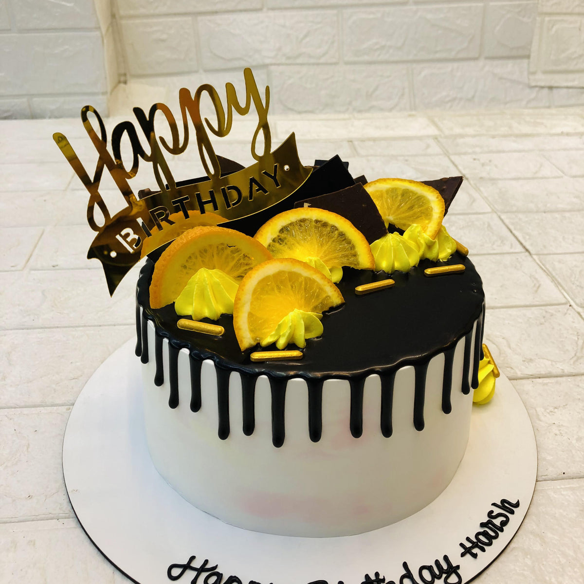 Orange Flavor Chocolate Cake – Bento Cakes Noida