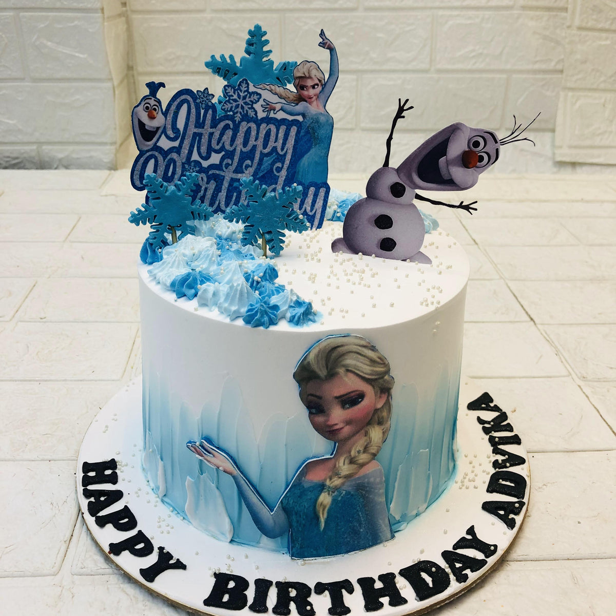 Frozen Birthday Cake – Bento Cakes Noida
