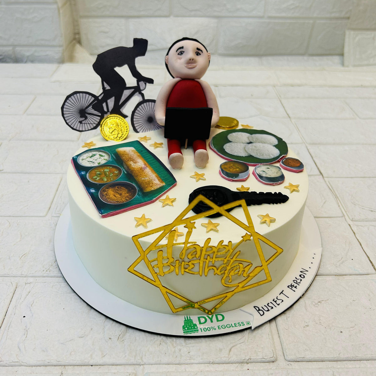 Foodie Boy Cake – Bento Cakes Noida