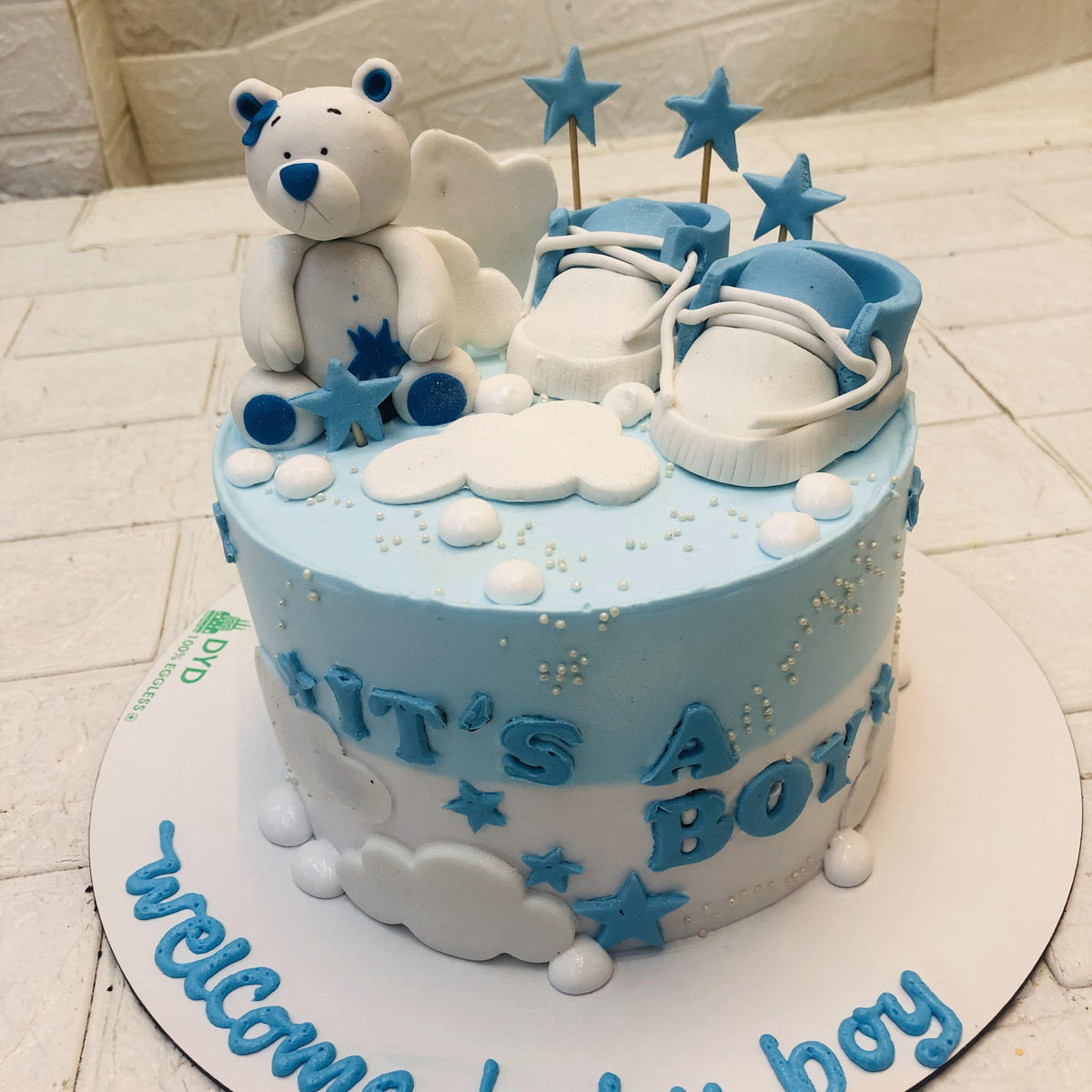 Baby Welcome Cake – Bento Cakes Noida