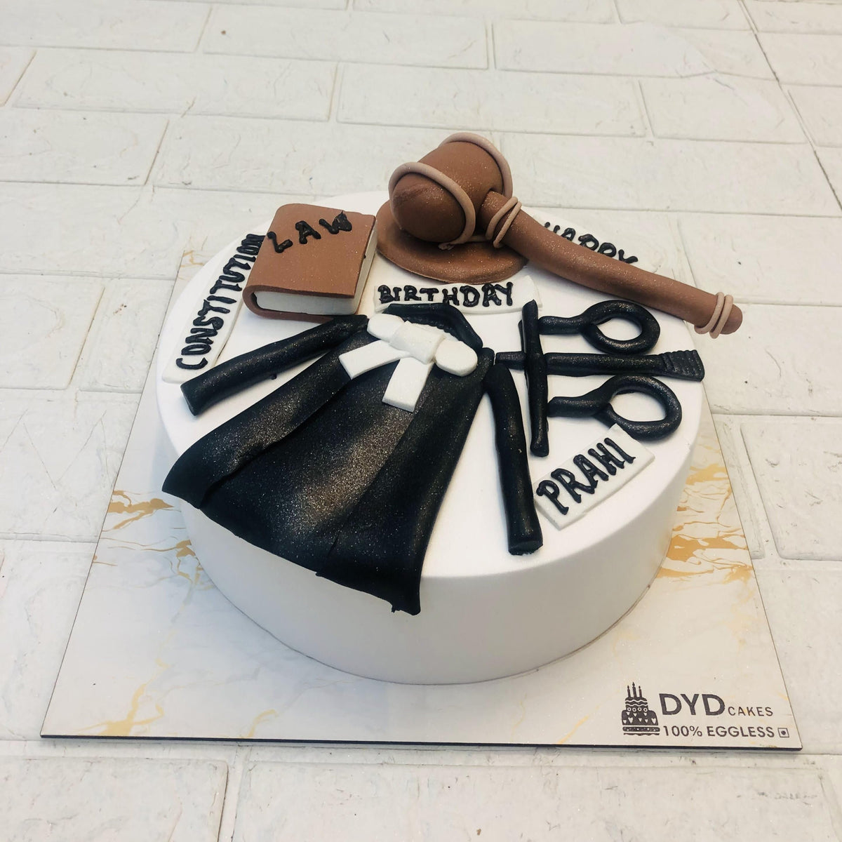 Lawyer Birthday Cake 2 – Bento Cakes Noida
