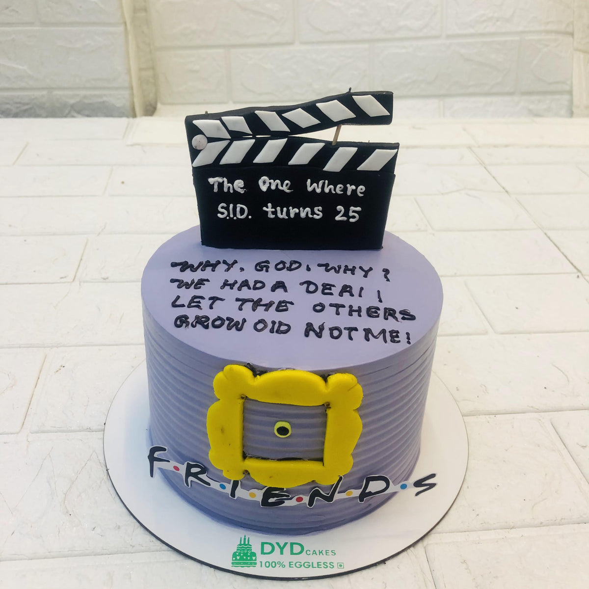 Iconic Friends Theme Cake – Bento Cakes Noida