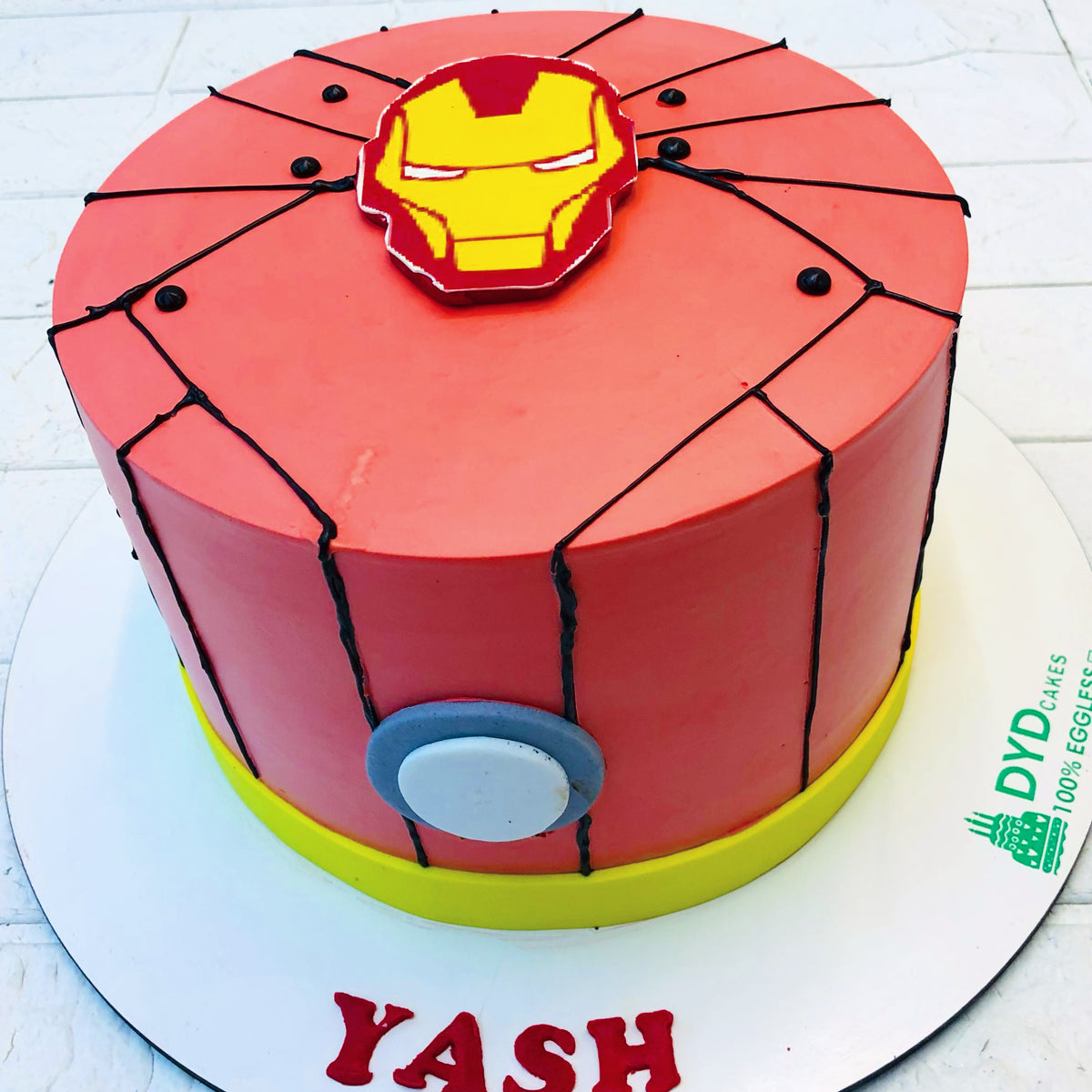 Iron Man Theme Cake – Bento Cakes Noida