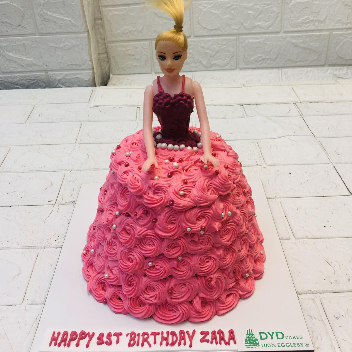 Princess Trevin Doll Cake – Bento Cakes Noida