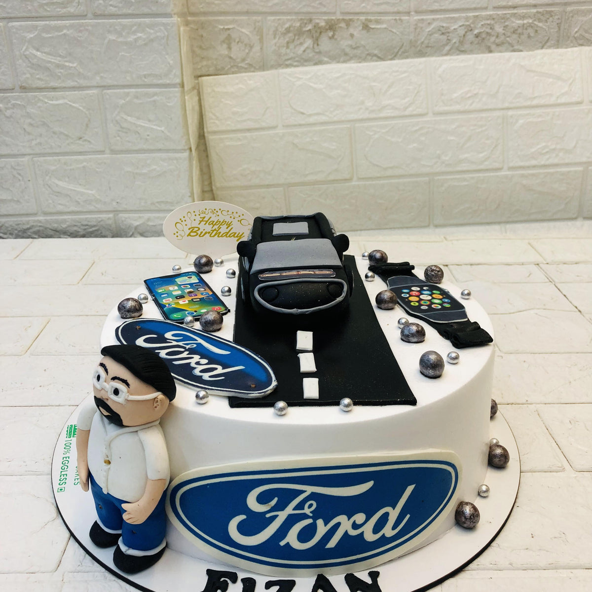 Ford Car Cake – Bento Cakes Noida