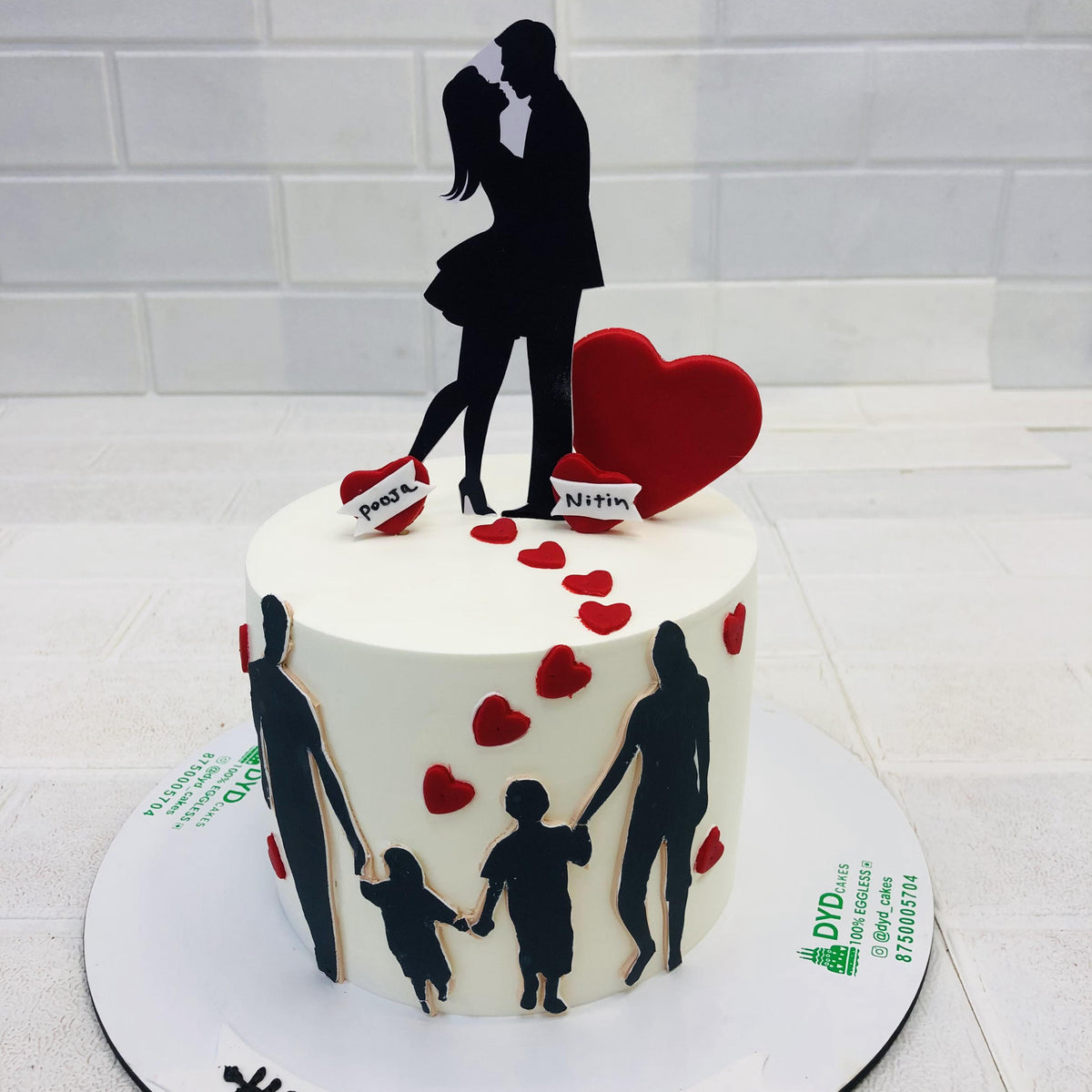 Family Love Theme Cake – Bento Cakes Noida