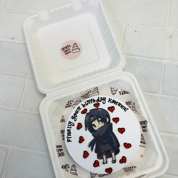 bento cake sasuke