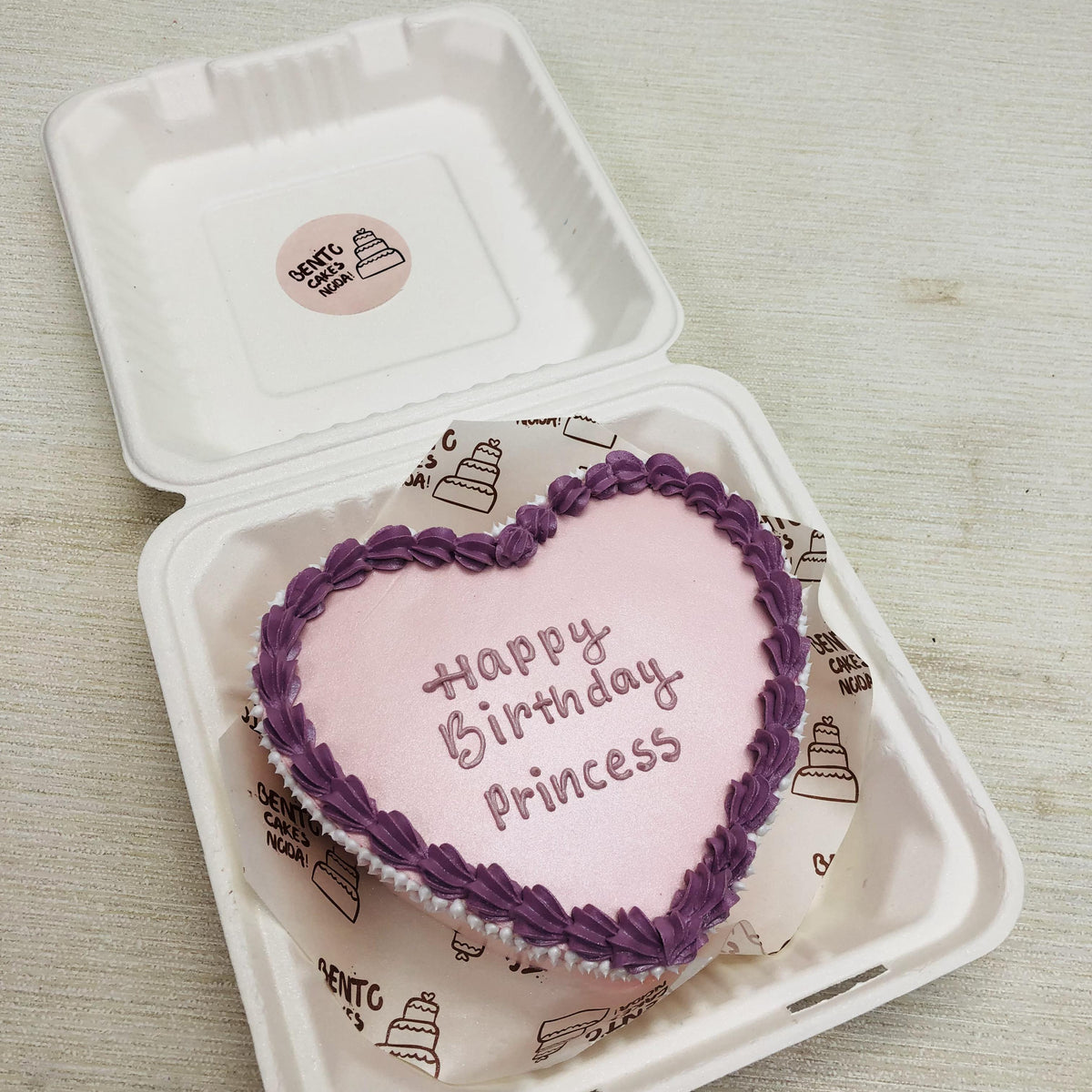 Princess Birthday Bento Cake – Bento Cakes Noida