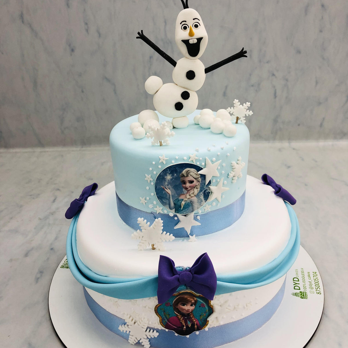 Frozen Elsa Theme Cake – Bento Cakes Noida