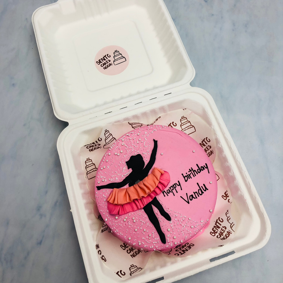 Dancing Girl Theme Bento Cake – Bento Cakes Noida