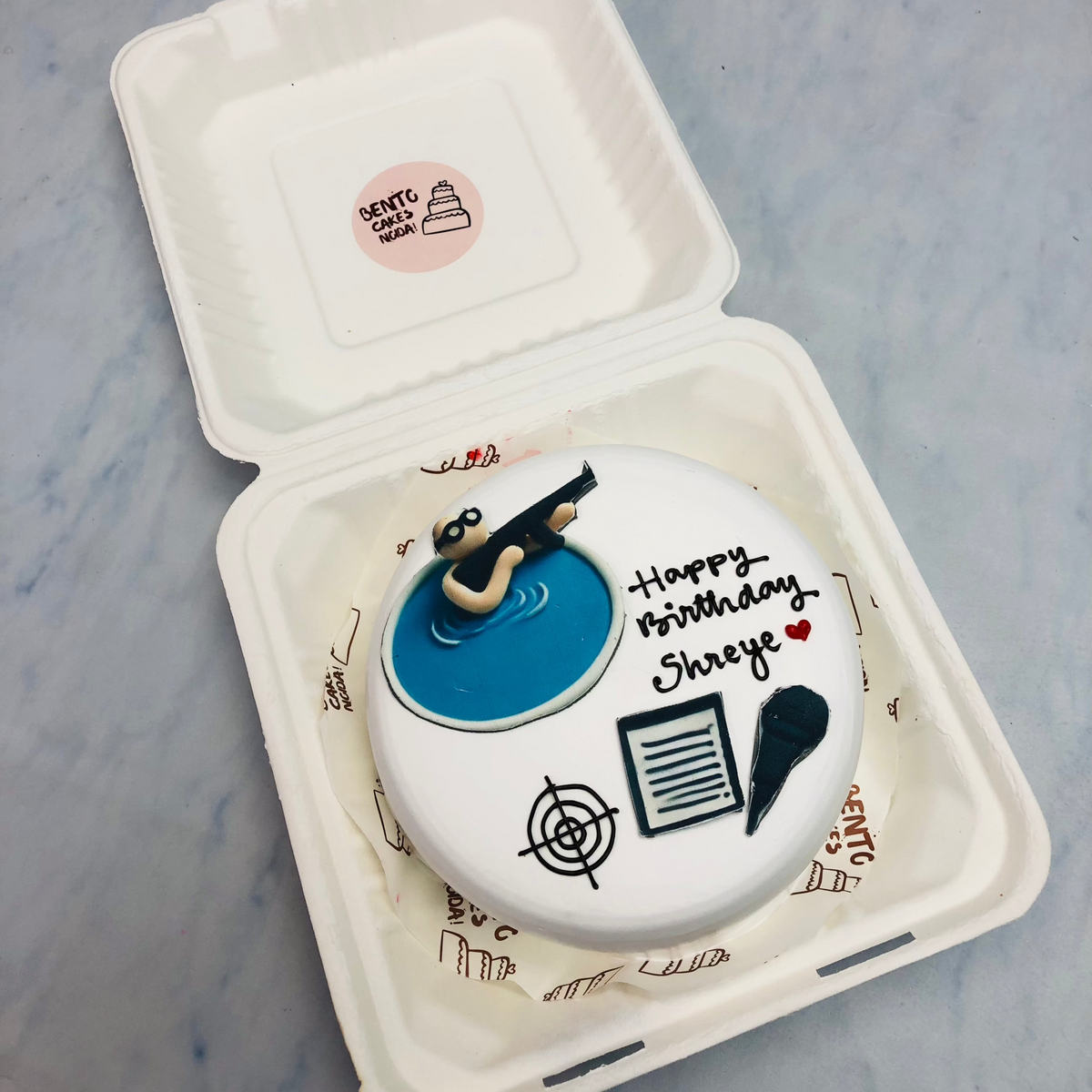 Detective Theme Bento Cake – Bento Cakes Noida