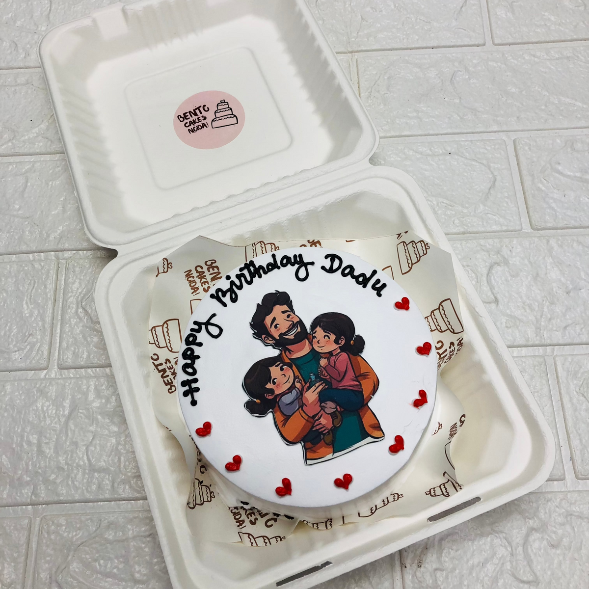 Fathers Birthday Theme Bento Cake – Bento Cakes Noida