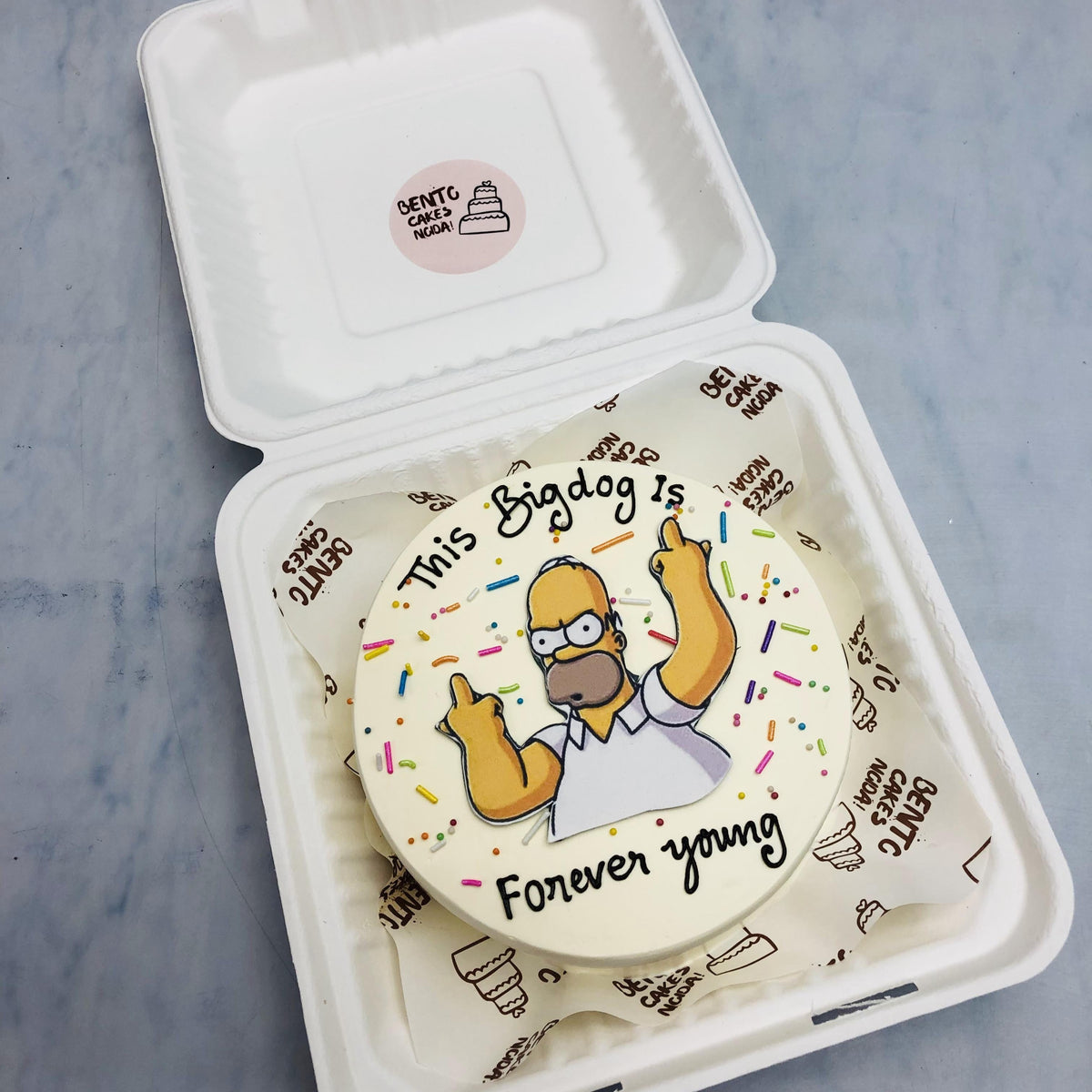 Forever Young Theme Bento Cake – Bento Cakes Noida