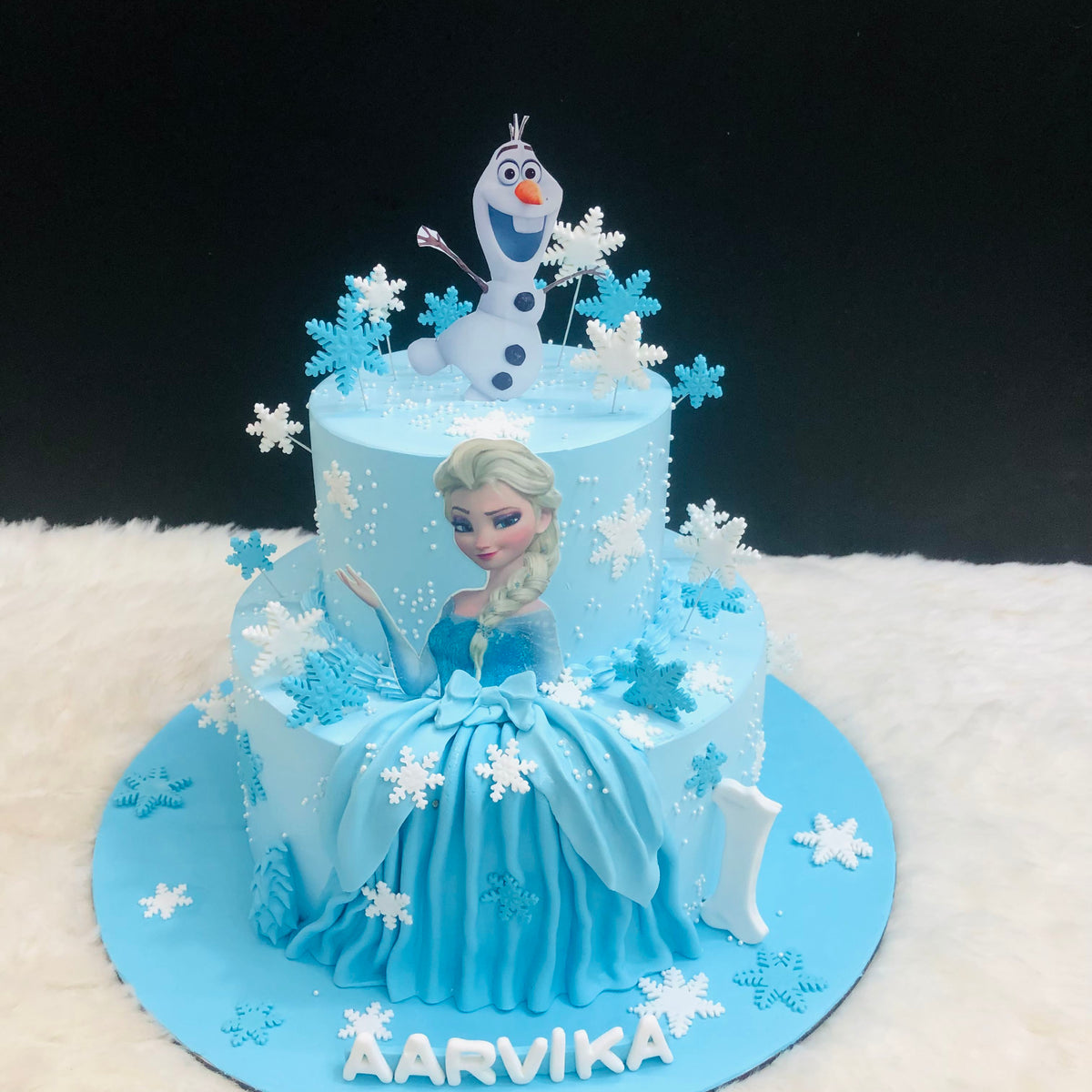 Frozen-Themed Birthday Cake – Bento Cakes Noida