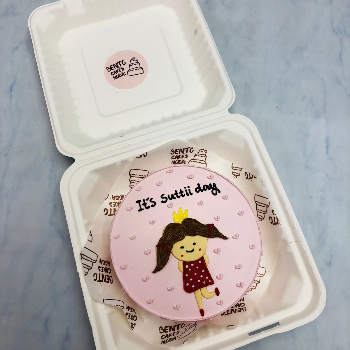 Little Girl Theme Bento Cake – Bento Cakes Noida