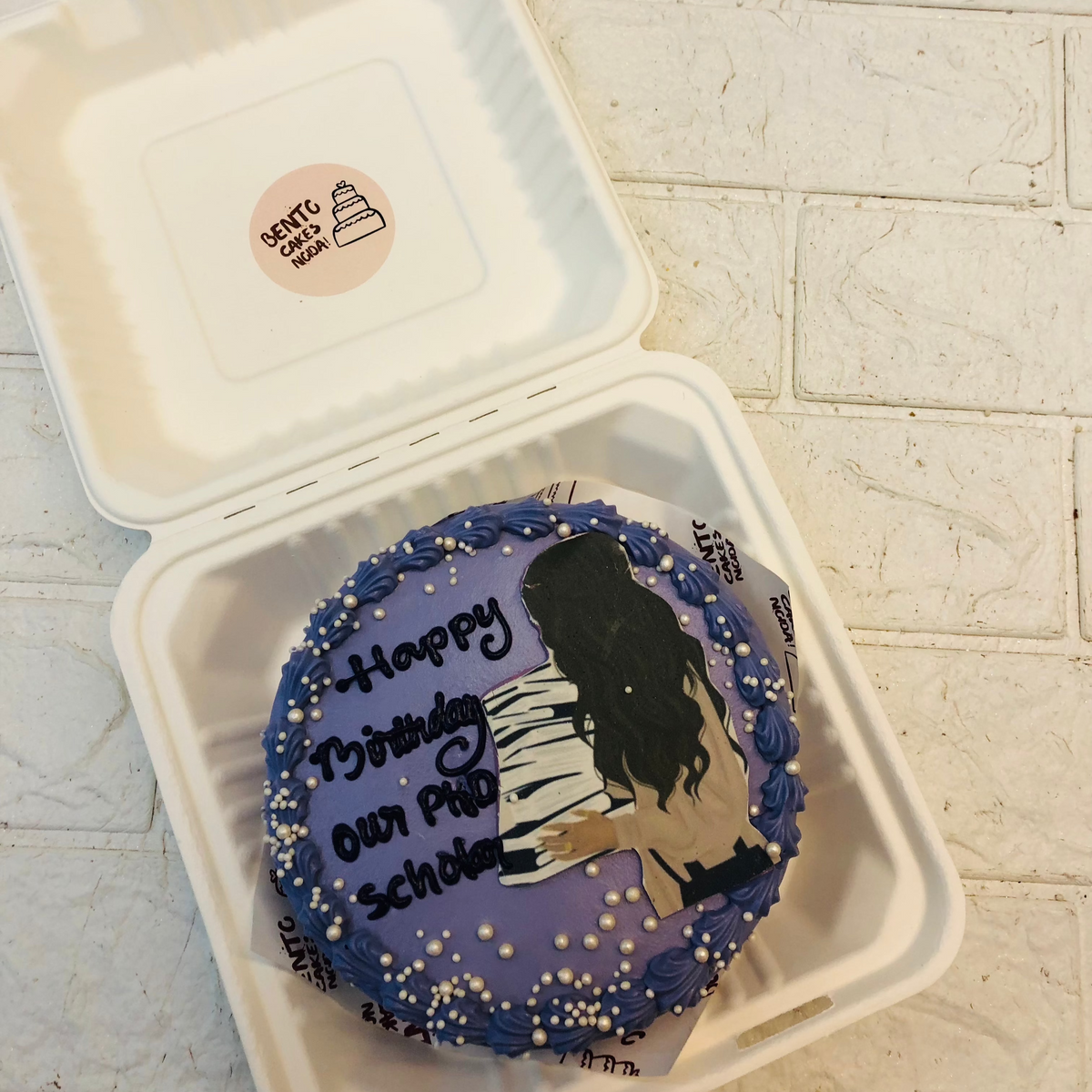 PHD Girl Theme Bento Cake – Bento Cakes Noida