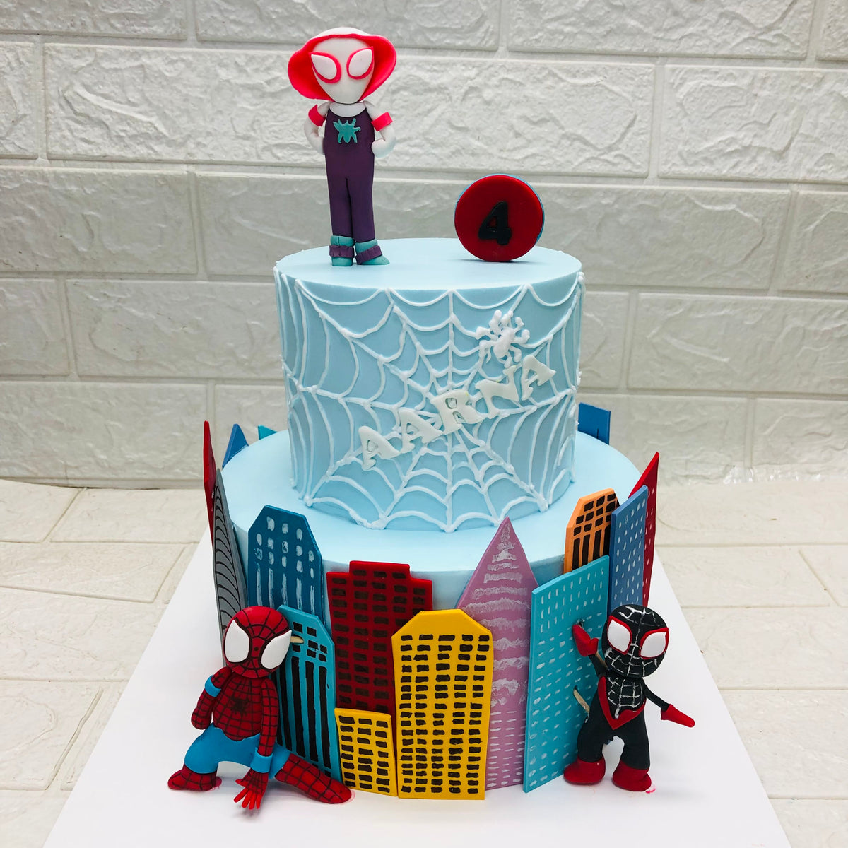 Spider Man Themed Cake – Bento Cakes Noida