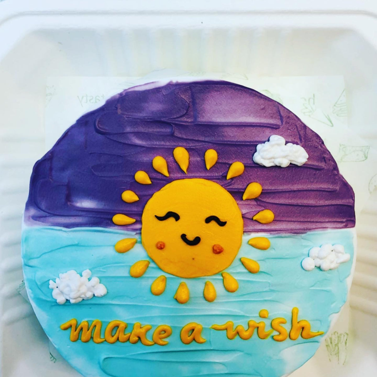 Sun Rise Theme Bento Cake – Bento Cakes Noida