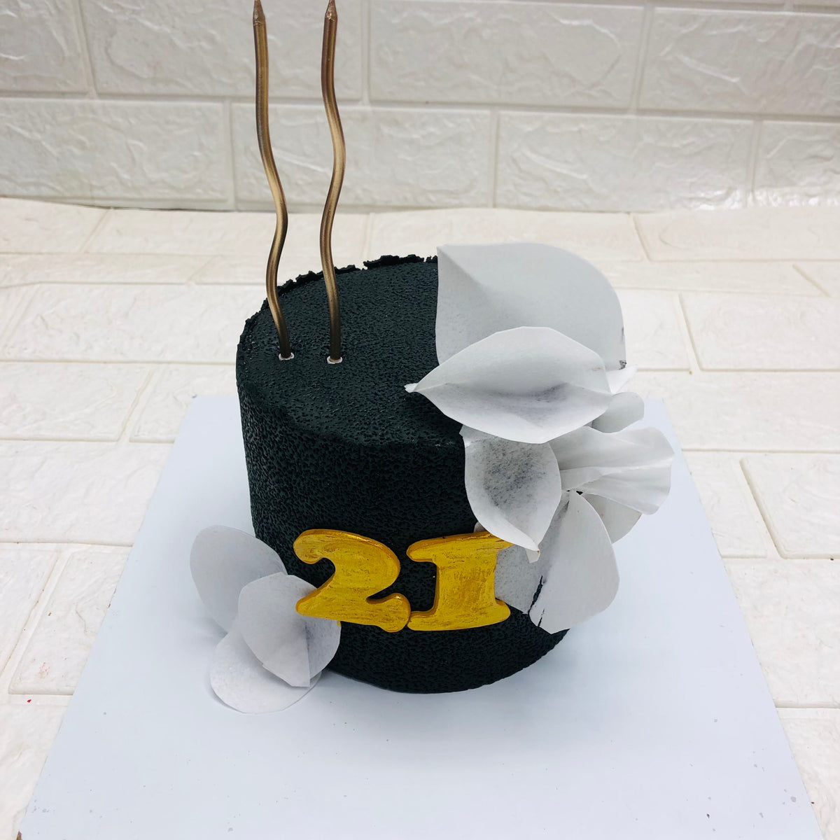 Vibrant Black Cake – Bento Cakes Noida