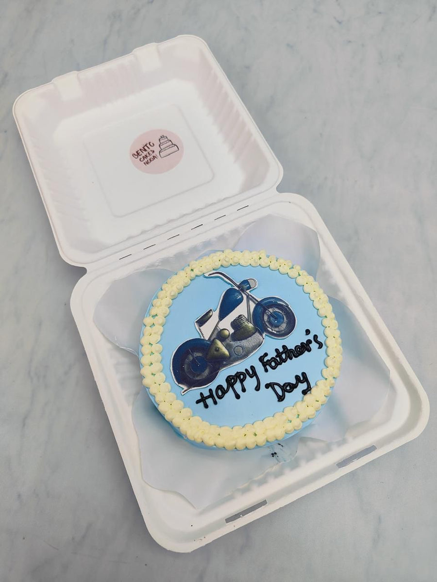 Father's Day Bike Lover Bento Cake – Bento Cakes Noida